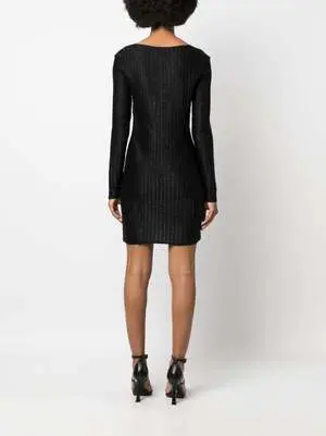 TOM FORD Metallic Heart-neck Minidress