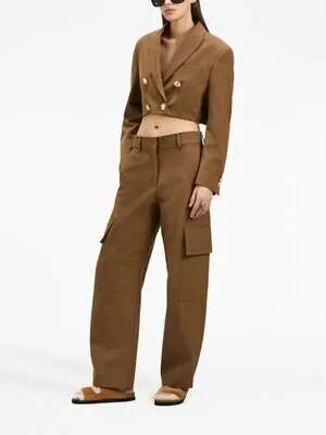 Palm Angels Tapered Cargo Trousers