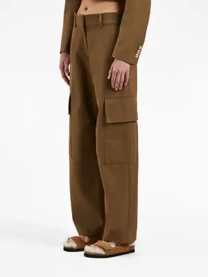 Palm Angels Tapered Cargo Trousers