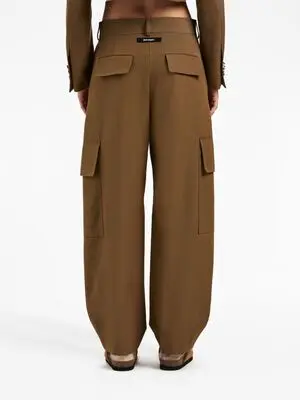 Palm Angels Tapered Cargo Trousers