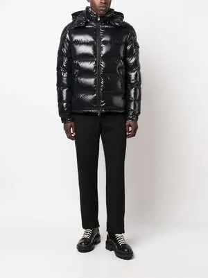 Moncler Maya Zip-up Padded Hooded Jacket