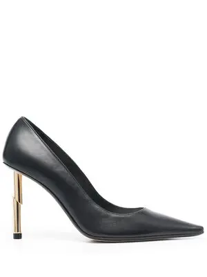 LANVIN Metallic-heel Pointed-toe Pumps