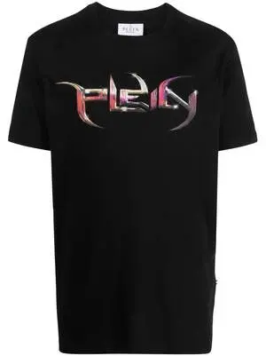 Philipp Plein Logo-print Cotton T-shirt - Black