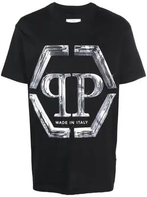 Philipp Plein Ss Pp Glass Cotton T-shirt