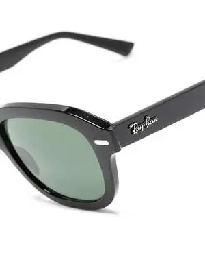 Ray-ban Round-frame Sunglasses - Black