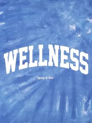 Sporty & Rich Logo-print T-shirt - Blue