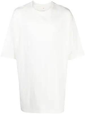 Y3 Logo-patch Cotton T-shirt