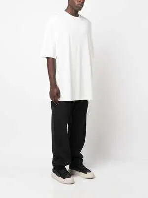 Y3 Logo-patch Cotton T-shirt