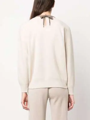 Brunello Cucinelli Monili Bead-embellished Jumper