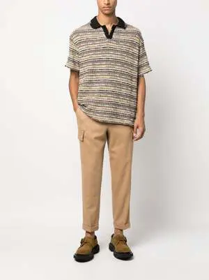 Etro Cargo-pockets Tapered Trousers - Brown