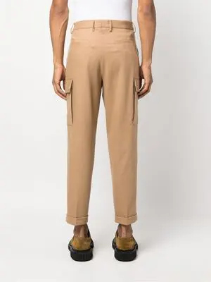 Etro Cargo-pockets Tapered Trousers - Brown