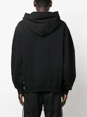 OAMC Logo-patch Cotton Hoodie