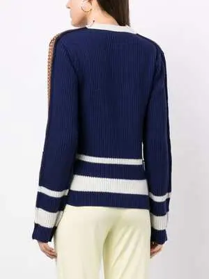 Marni Graphic-print V-neck Cardigan