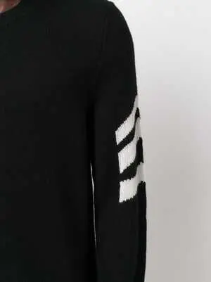 Zadig&Voltaire Stripe-detail Cashmere Jumper - Black