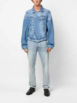 EGONLAB Ripped-detail Denim Jacket