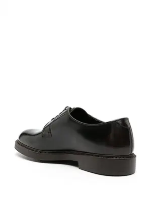 DOUCAL'S Leather Derby Shoes - Brown