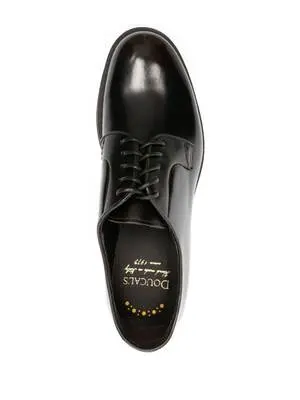 DOUCAL'S Leather Derby Shoes - Brown