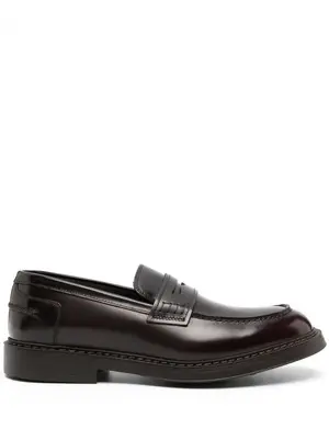 DOUCAL'S High-shine Leather Loafers