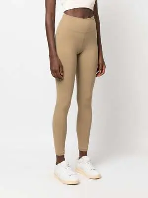 SPORTY & RICH Runner Logo-print Leggings
