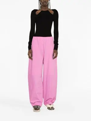 Paris Georgia Cocoon Parachute Wide-leg Trousers - Pink