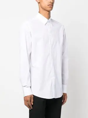 Dolce & Gabbana Spread-collar Cotton Shirt
