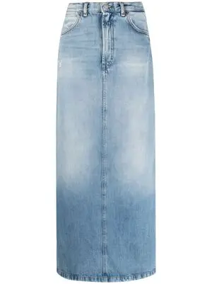 Acne Studios High-waisted Denim Maxi Skirt