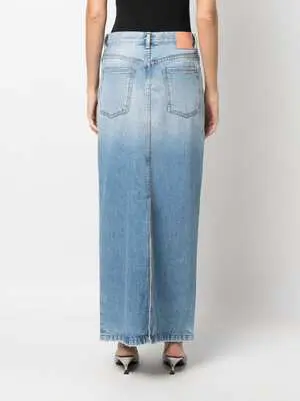 Acne Studios High-waisted Denim Maxi Skirt
