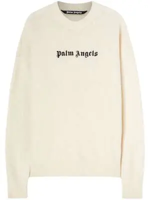 Palm Angels Embroidered Sweaters For Men