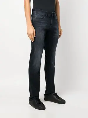 BOSS Logo-patch Cotton Jeans