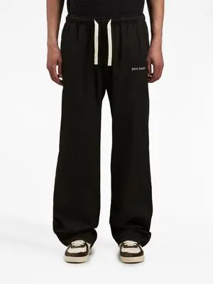 Palm Angels Logo-print Drawstring Track Pants - Black