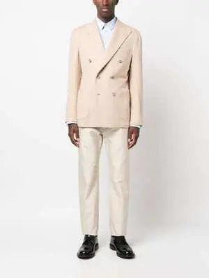Gabo Napoli Double-breasted Camel-hair Blazer