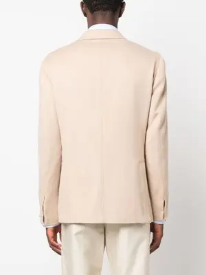 Gabo Napoli Double-breasted Camel-hair Blazer