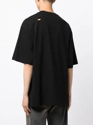We11Done Logo-print Cotton T-shirt