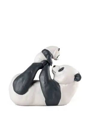 LLADRO Mommy Panda Porcelain Figurine