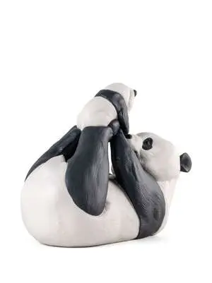 LLADRO Mommy Panda Porcelain Figurine