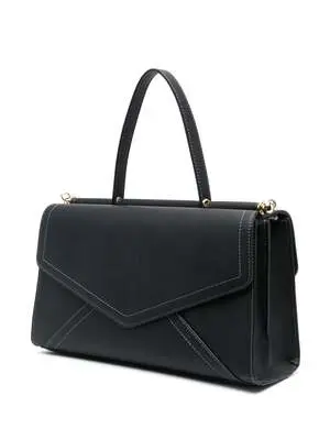 Moschino Logo Plaque Envelope Tote Bag
