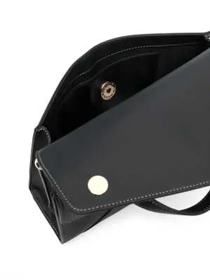 Moschino Logo Plaque Envelope Tote Bag