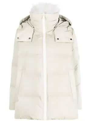 Women's Quilted Down Hooded Coats