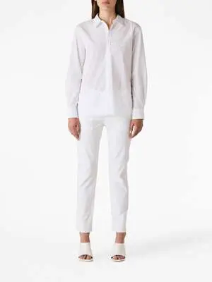NILI LOTAN Raphael Cotton Shirt - White
