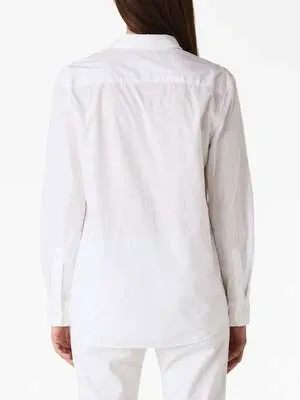 NILI LOTAN Raphael Cotton Shirt - White