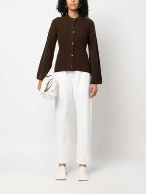 Loulou De Saison Wular High-rise Straight-leg Jeans - White