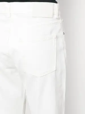 Loulou De Saison Wular High-rise Straight-leg Jeans - White