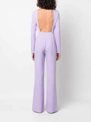 CHIARA FERRAGNI Open-back Flared Jumpsuit
