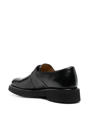 Church's Buckled Polished-leather Loafers