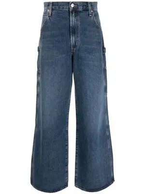 AGOLDE Mid-rise Wide-leg Jeans