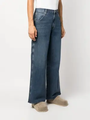 AGOLDE Mid-rise Wide-leg Jeans