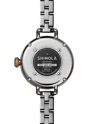 Shinola Birdy 3hd 34mm Watch - White