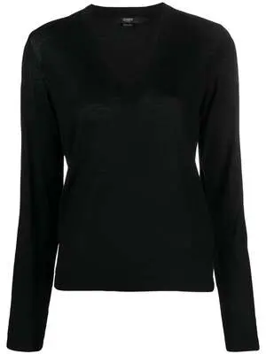 Seventy Lightweight V-neck Wool Jumper