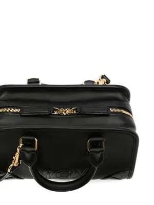 Mcm Mini Aren Embossed Leather Bag