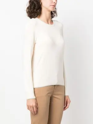 Liu Jo Metallic-threading Knitted Jumper